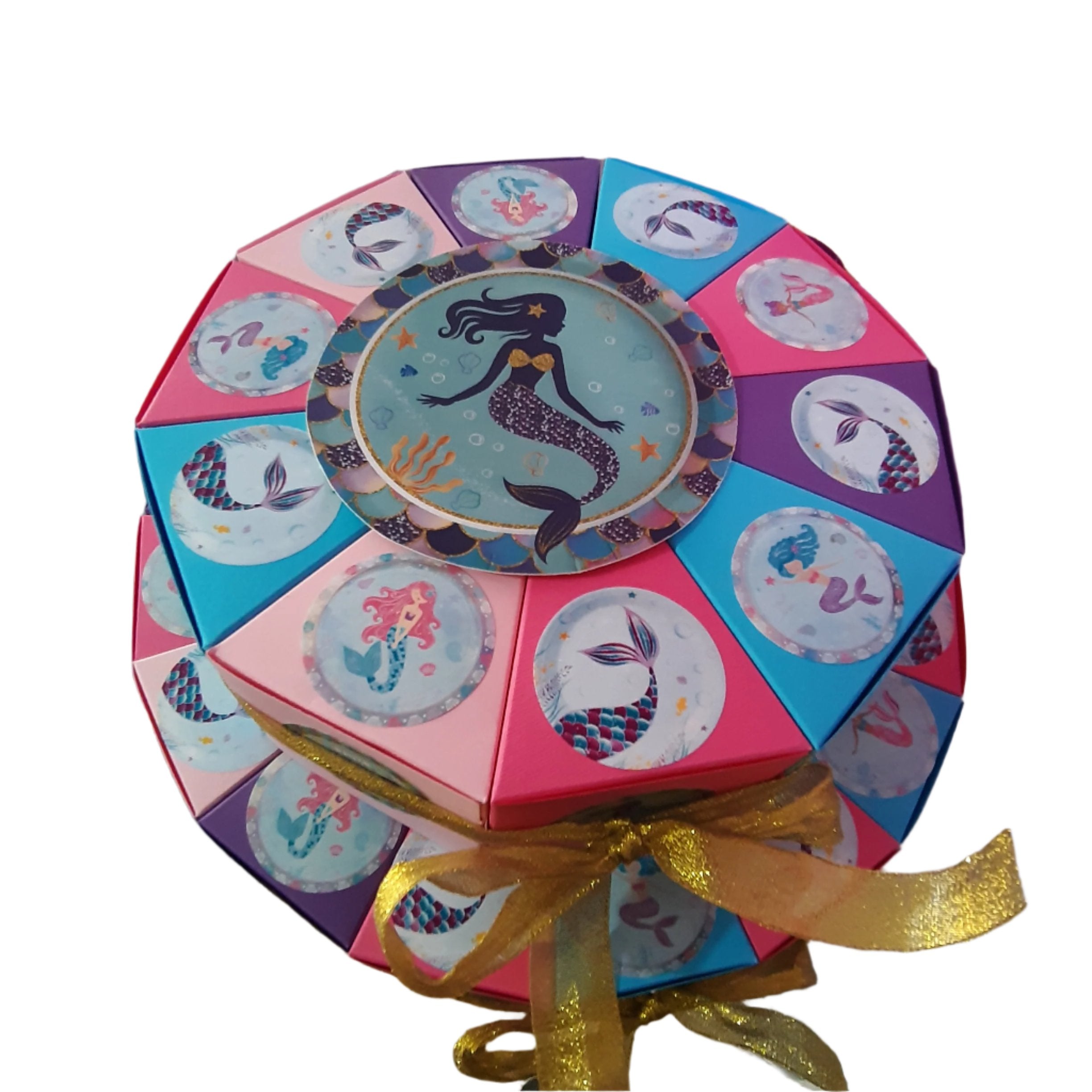 Sirene torta od kartona – Pinjata Factory