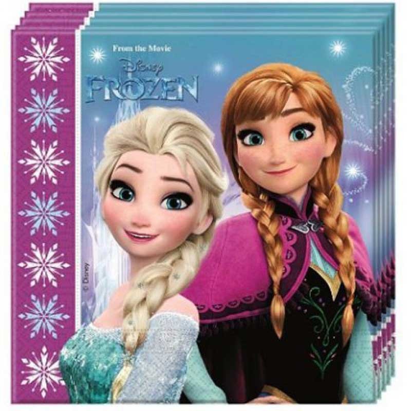 Frozen salvete - sve za rođendan - Party program – Pinjata Factory